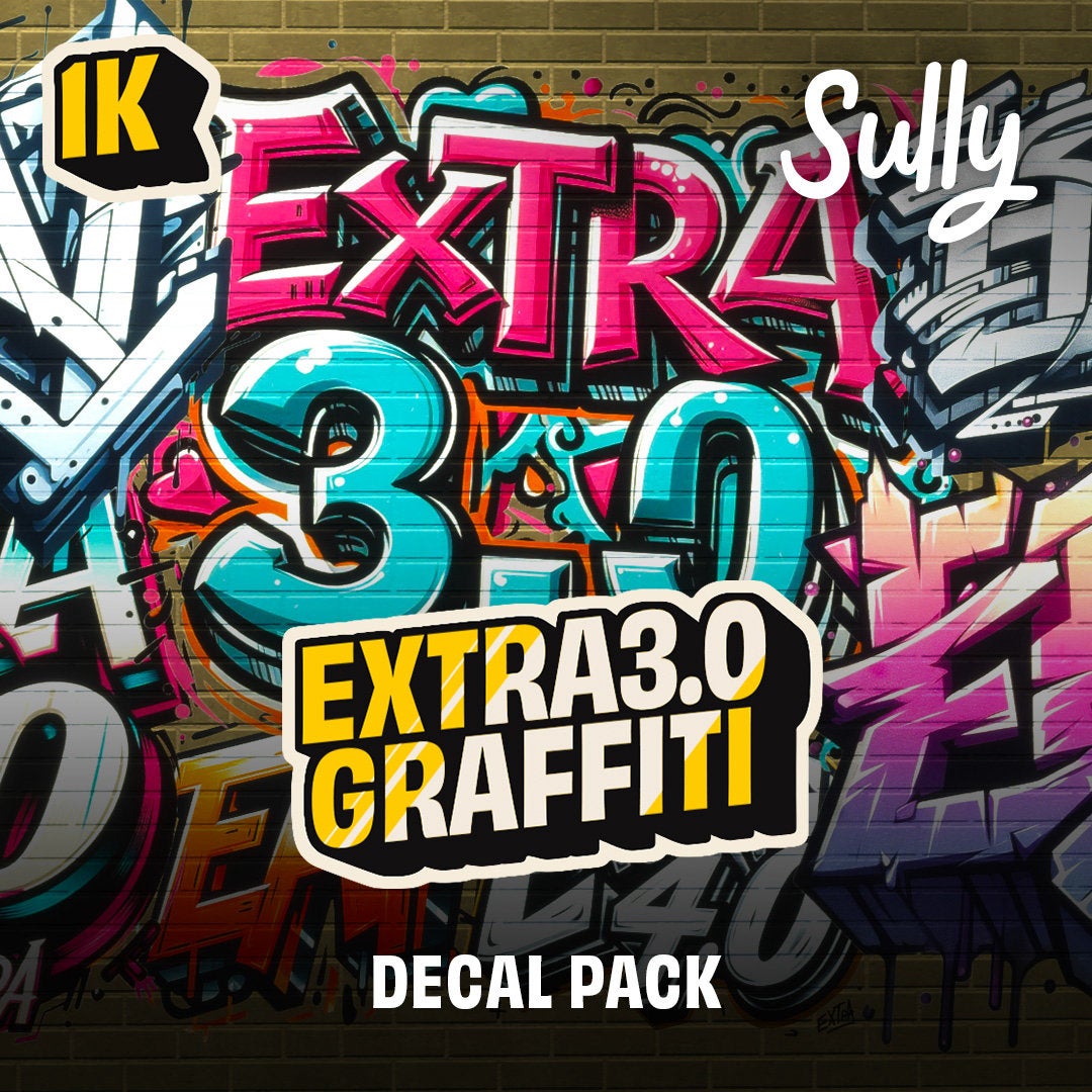 Extra3.0 Graffiti Decal Pack - Paradox Mods