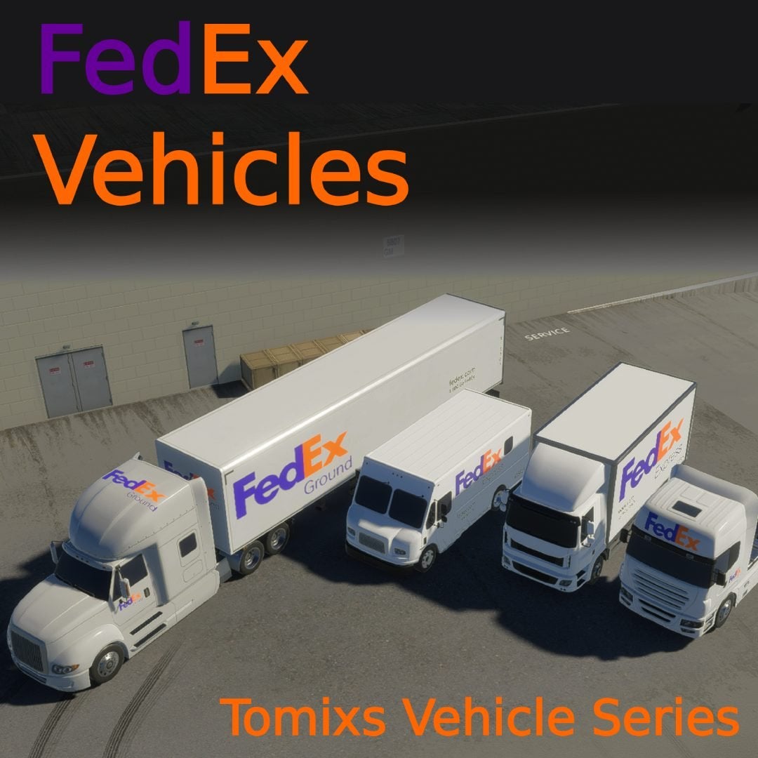 FedEx Vehicles (WE-Asset) - Paradox Mods