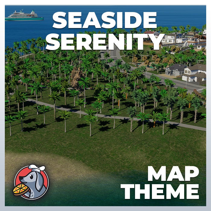 Seaside Serenity Map Theme - Paradox Mods