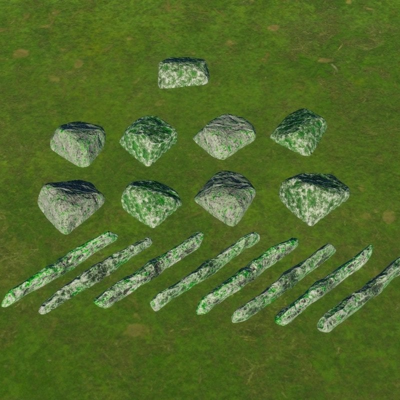 Moss-Covered Boulders and Stone Fences [HMJ] - Paradox Mods
