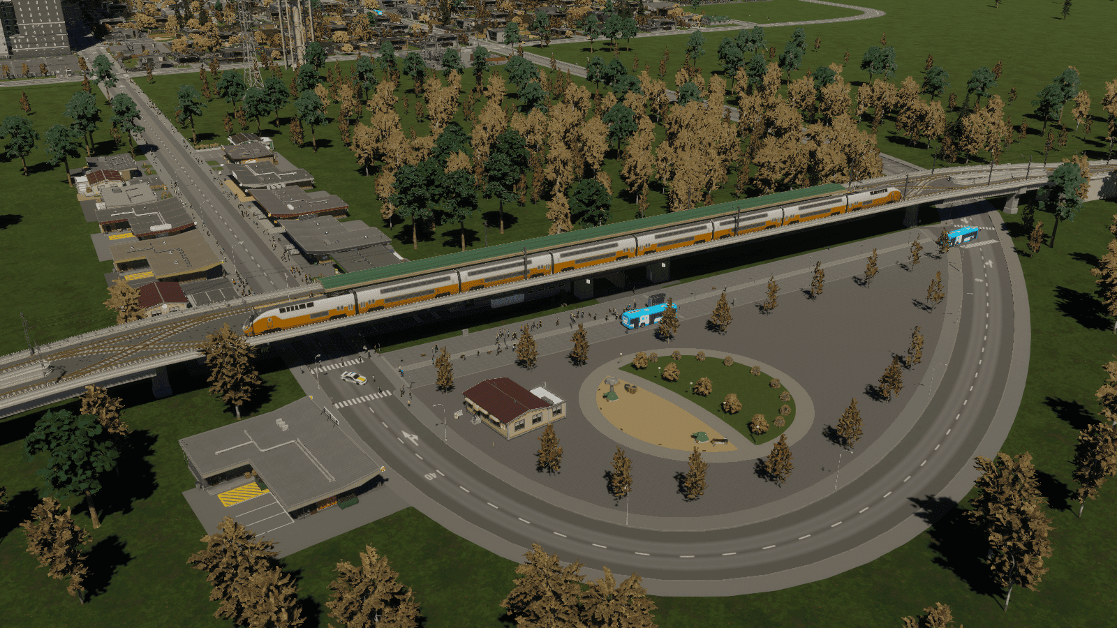 Elevated Train Station - Paradox Mods