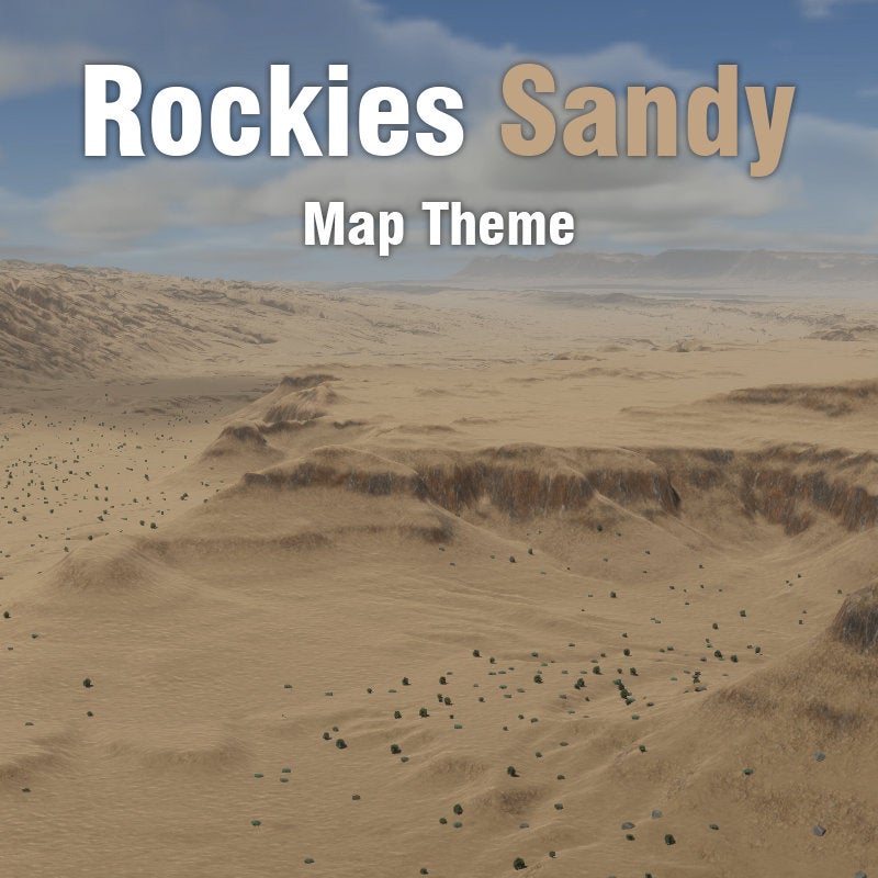 Rockies Sandy Map Theme - Paradox Mods