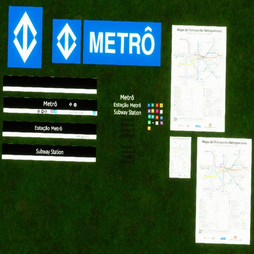 Sao Paulo Metro Asset Pack - Paradox Mods