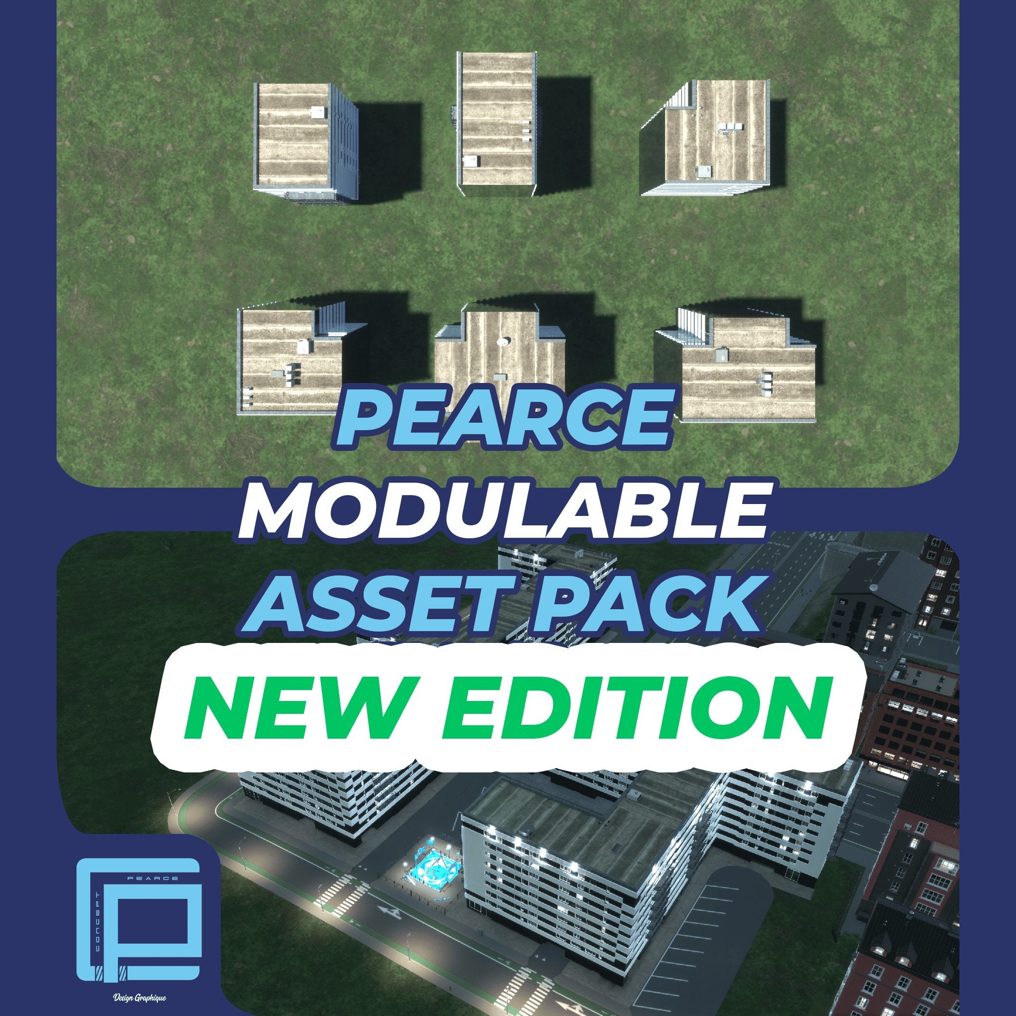 EU LeMans Modulable Residential Medium Asset Pack V.2 - Paradox Mods