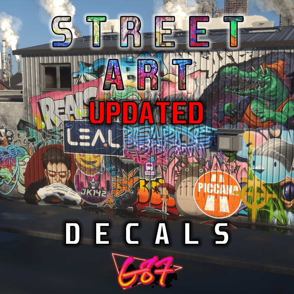 [G87] Street Art Decals - Paradox Mods