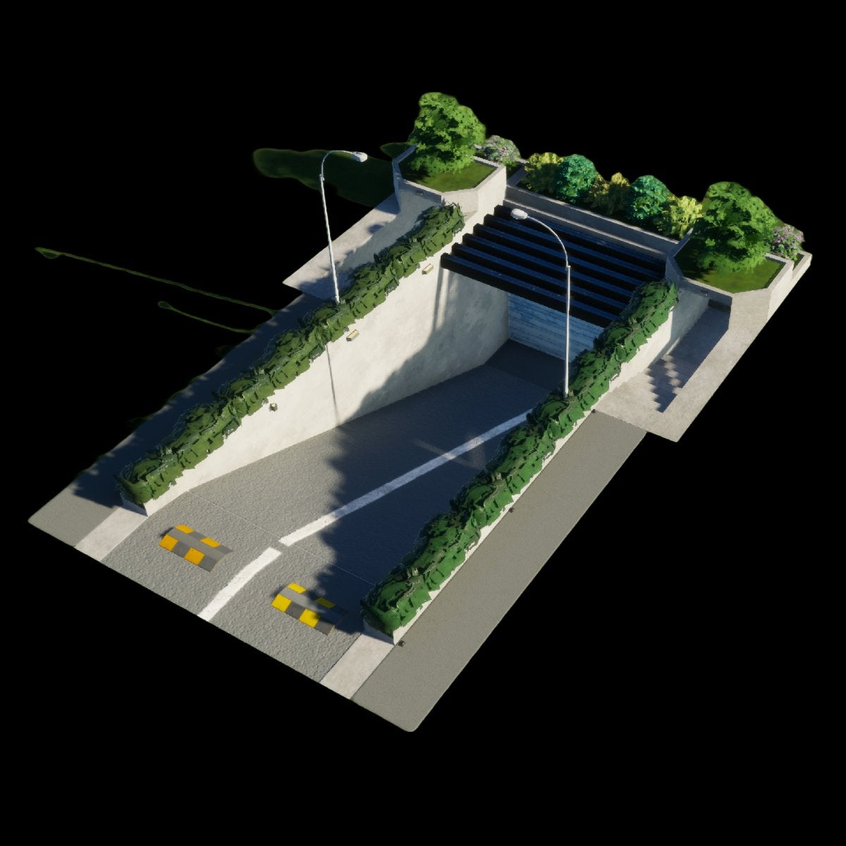 Small Underground Parking Lots - Paradox Mods