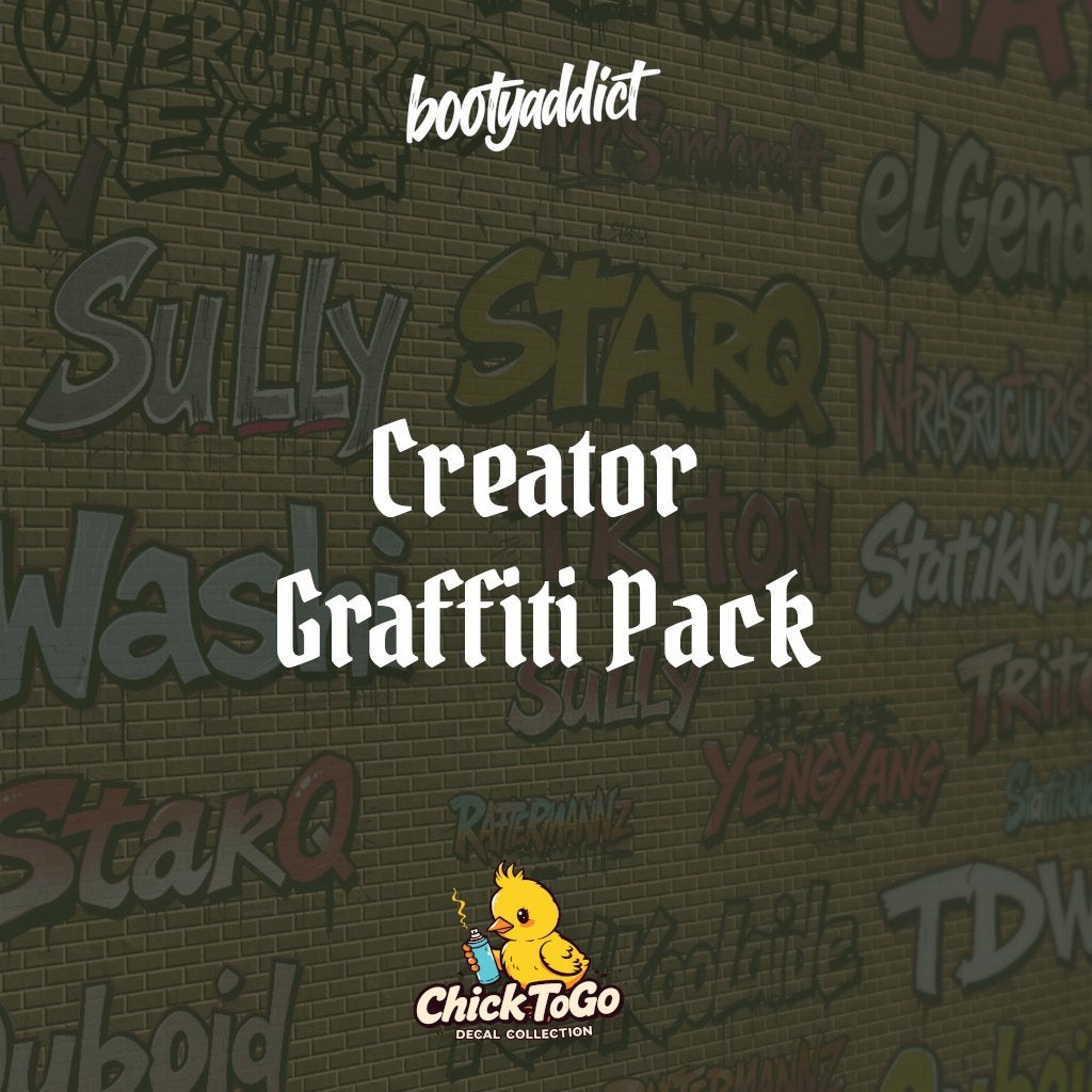 Creator Graffiti Decal Pack - Paradox Mods