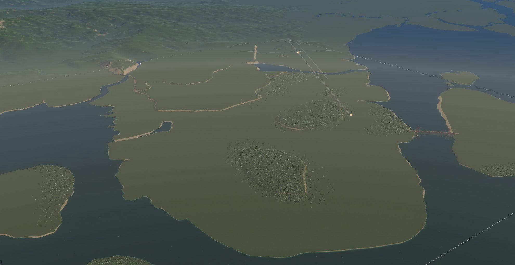 Flat Peninsula v2 - Paradox Mods