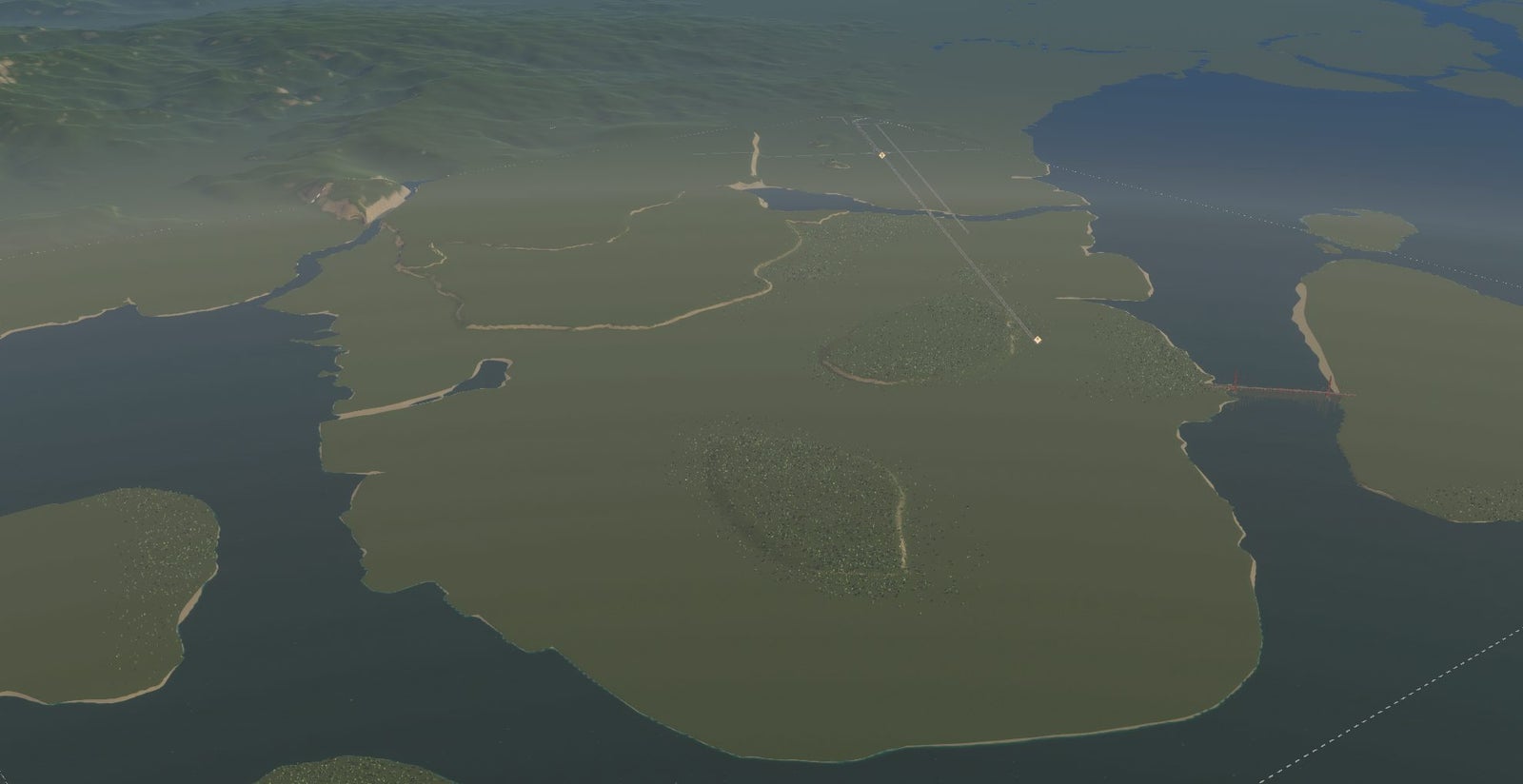 Flat Peninsula v2 - Paradox Mods