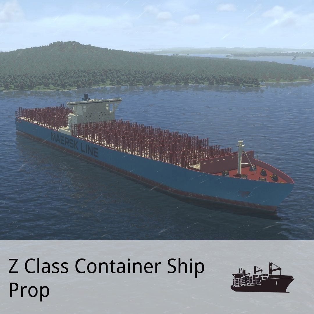Z Class Container Ship (Prop) - Paradox Mods