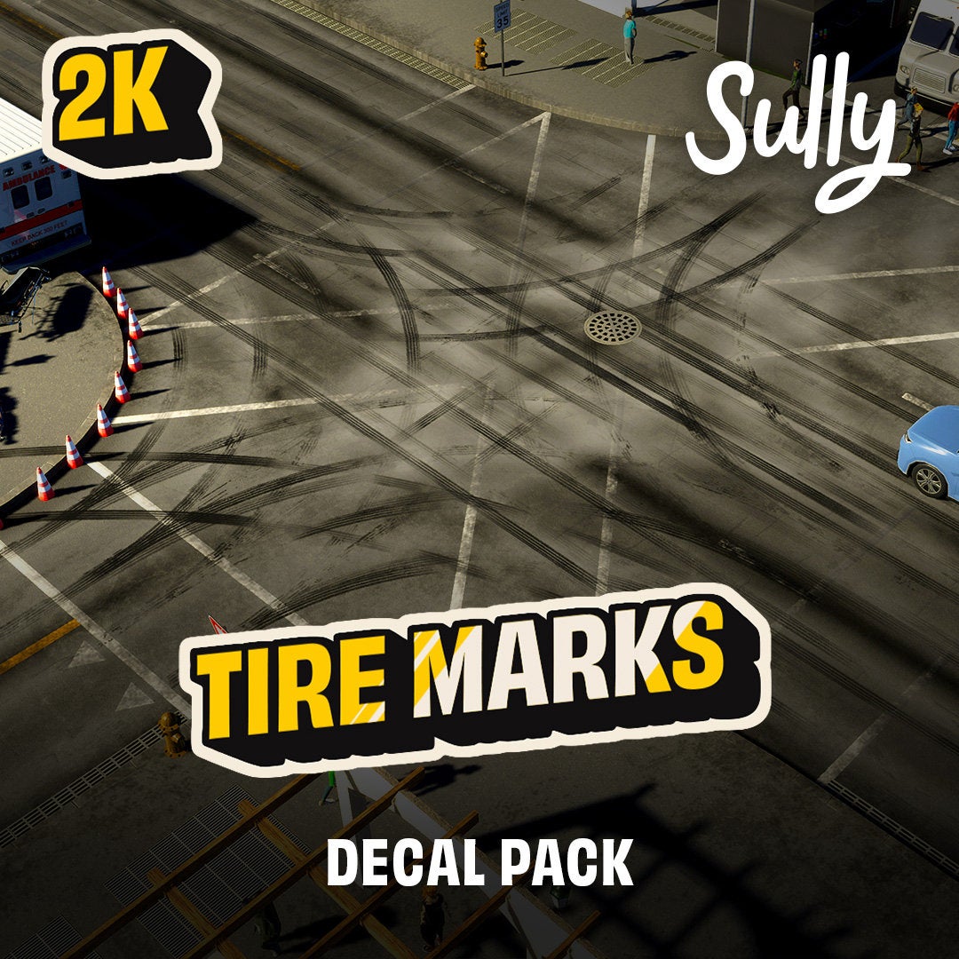 Tire Marks Decal Pack - Paradox Mods