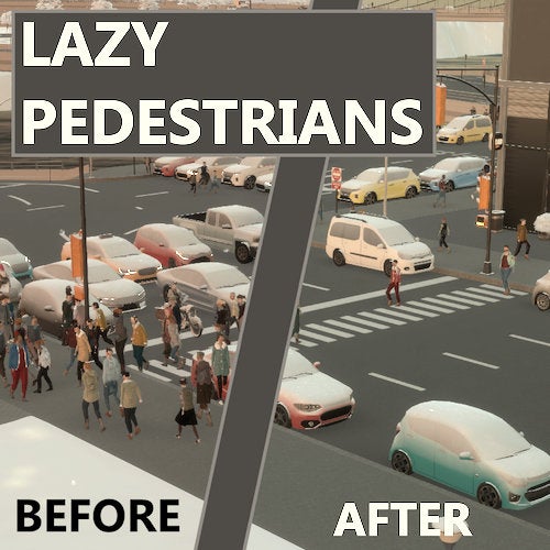 [DONT USE] Lazy Pedestrians - Paradox Mods