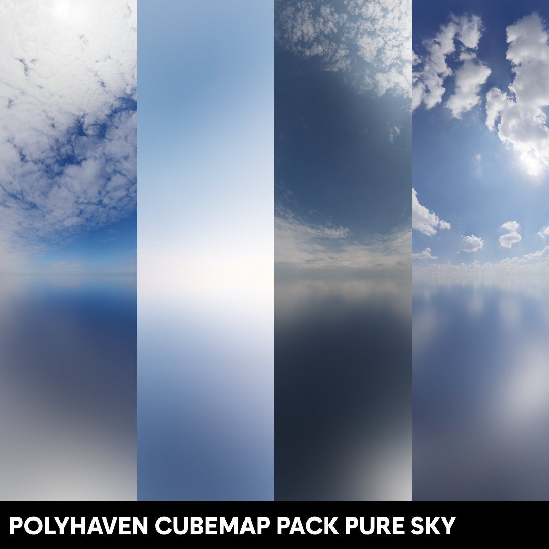 PolyHaven Cubemap Pack Pure Sky - Paradox Mods