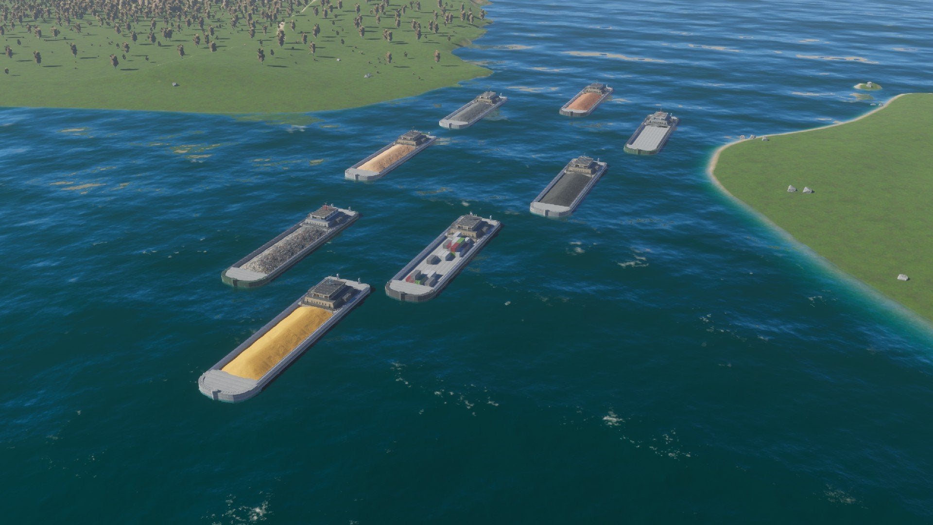 River Barge Fleet - Paradox Mods