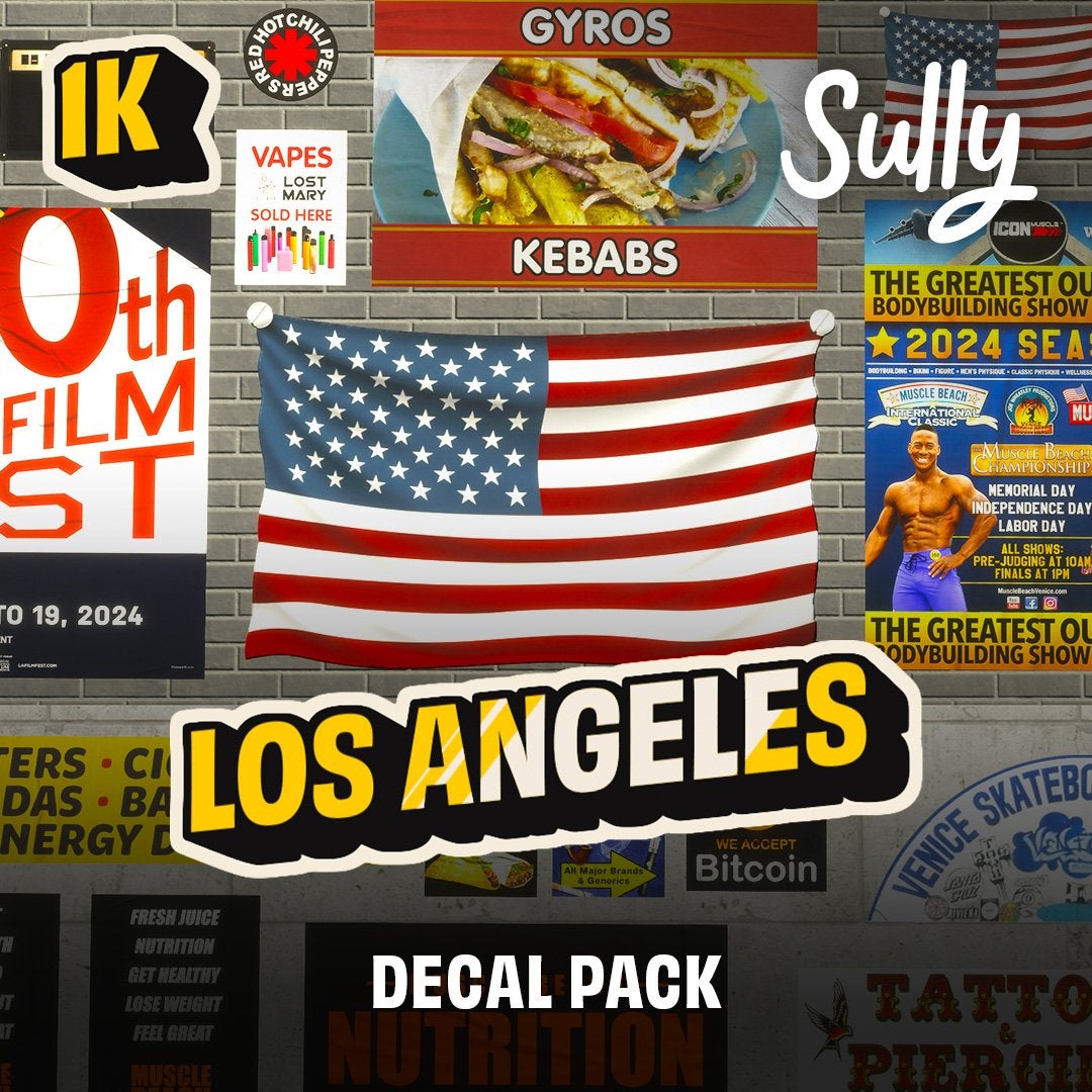 L.A. Misc. Decal Pack 1 - Paradox Mods