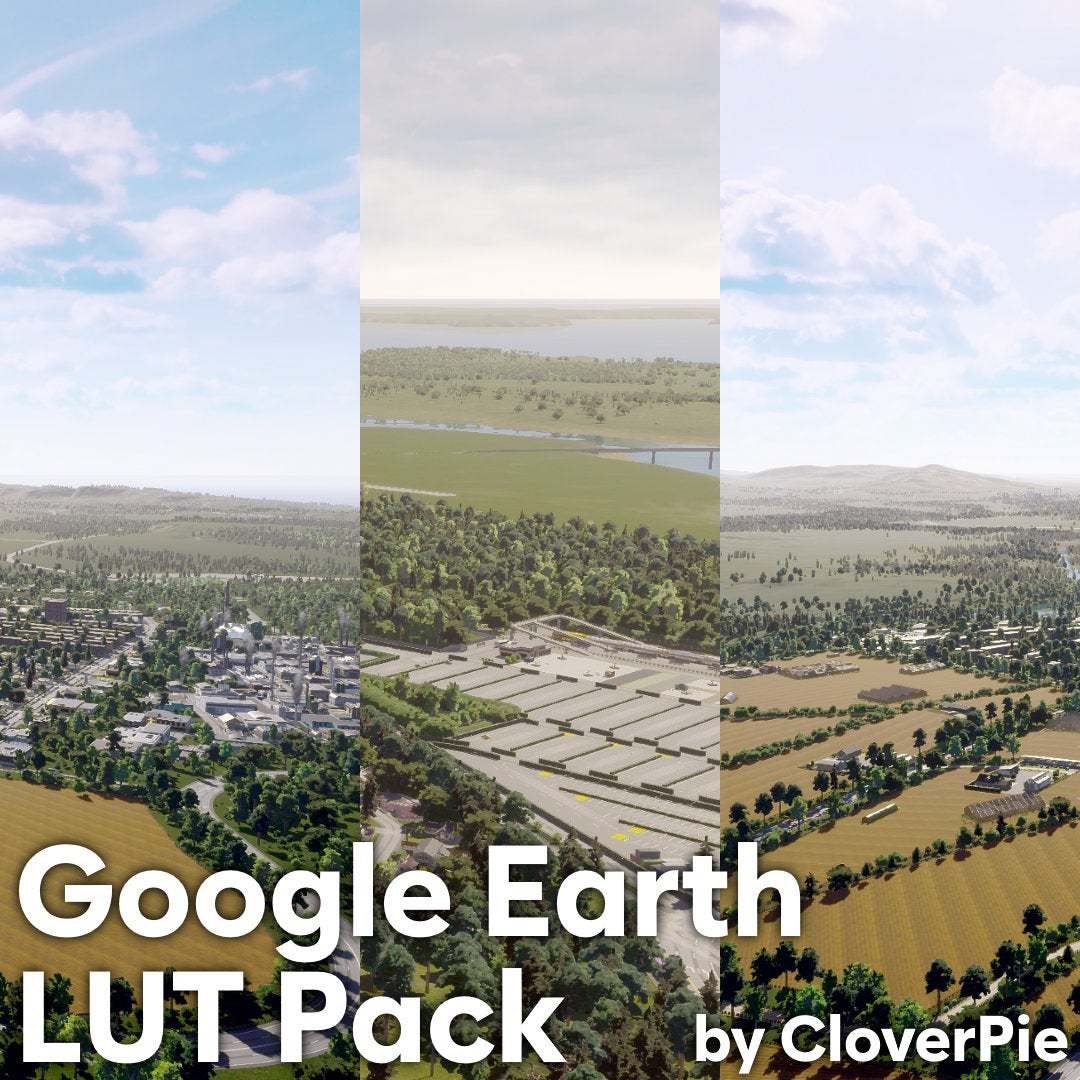 Google Earth Inspired LUT Pack - Paradox Mods