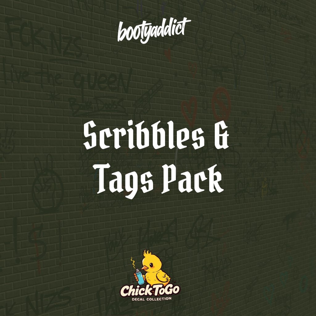 Scribbles and Tags Decal Pack - Paradox Mods