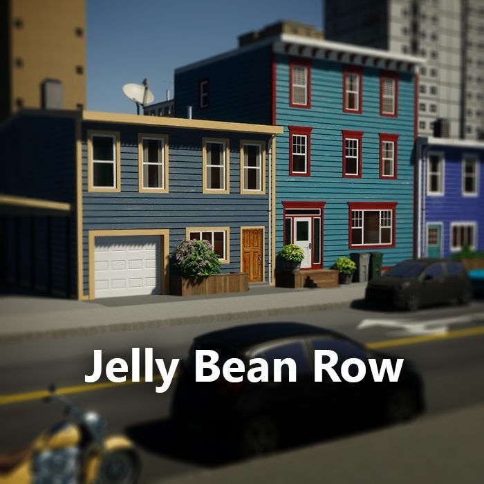 Jelly Bean Row - Paradox Mods
