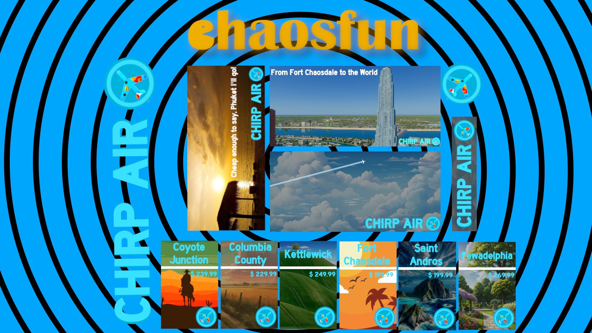 Chirp Air Decal Pack - Paradox Mods