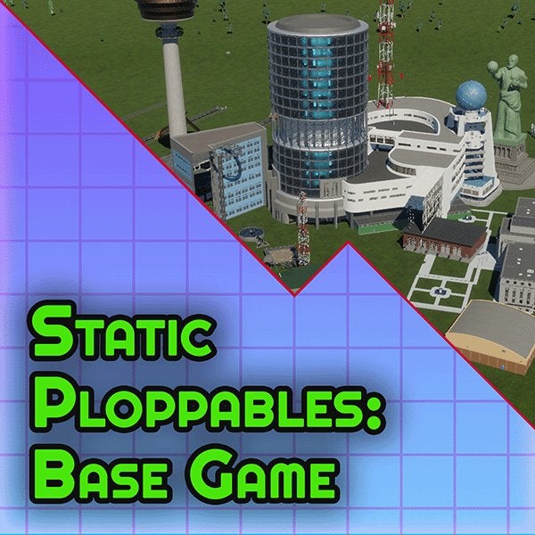Static Ploppables 01: Base Game - Paradox Mods