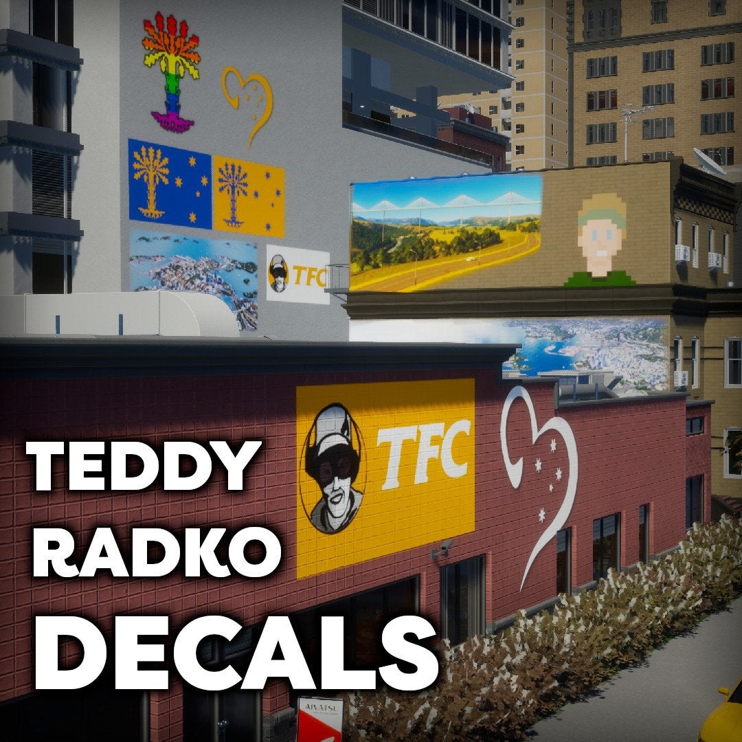 Teddy Radko Decal Pack - Paradox Mods