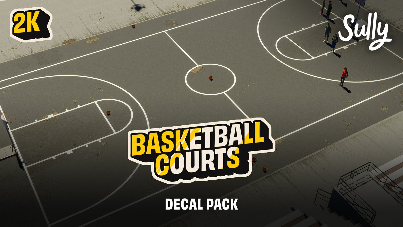 Basketball Courts Decal Pack - Paradox Mods