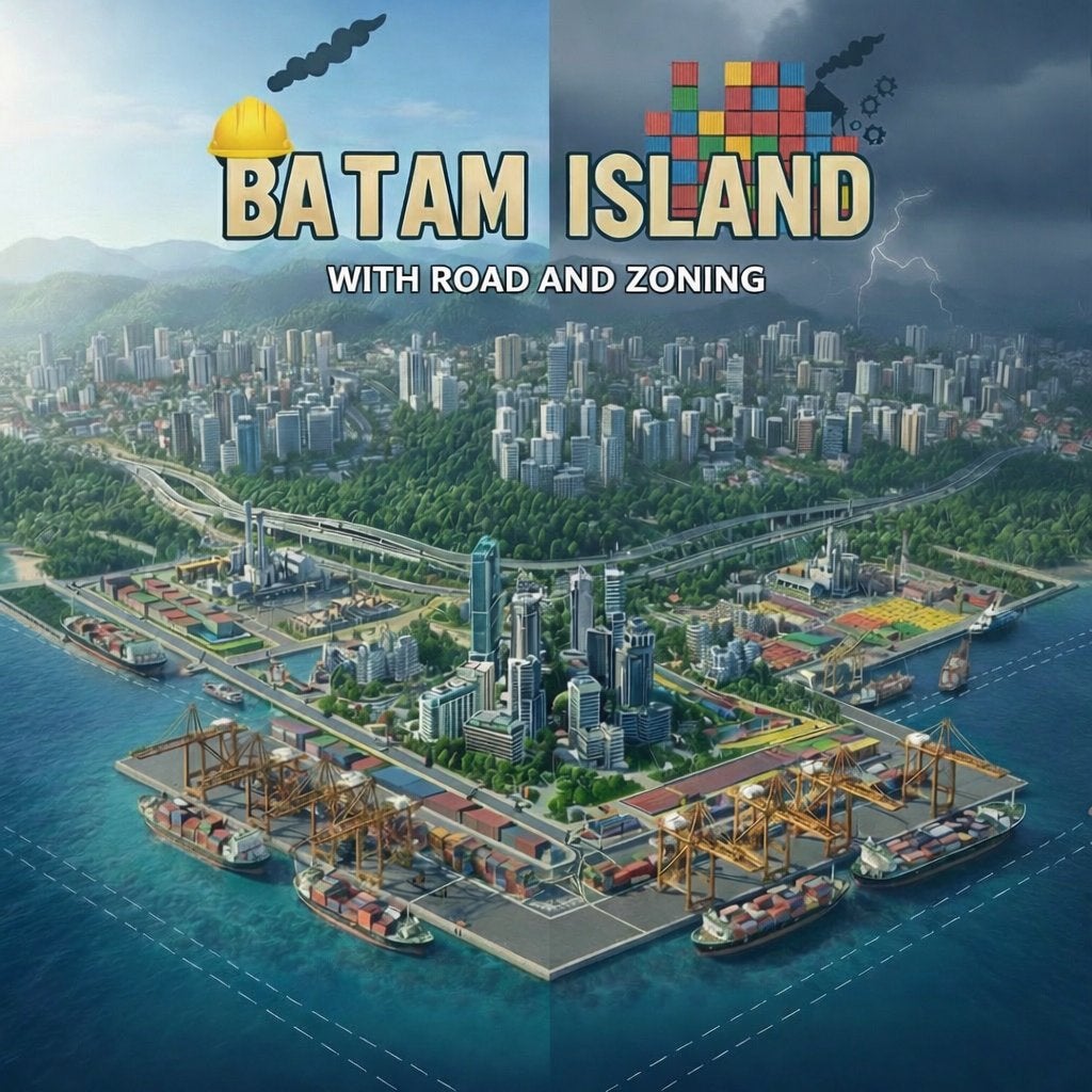 Batam Island (with road connection) - Paradox Mods