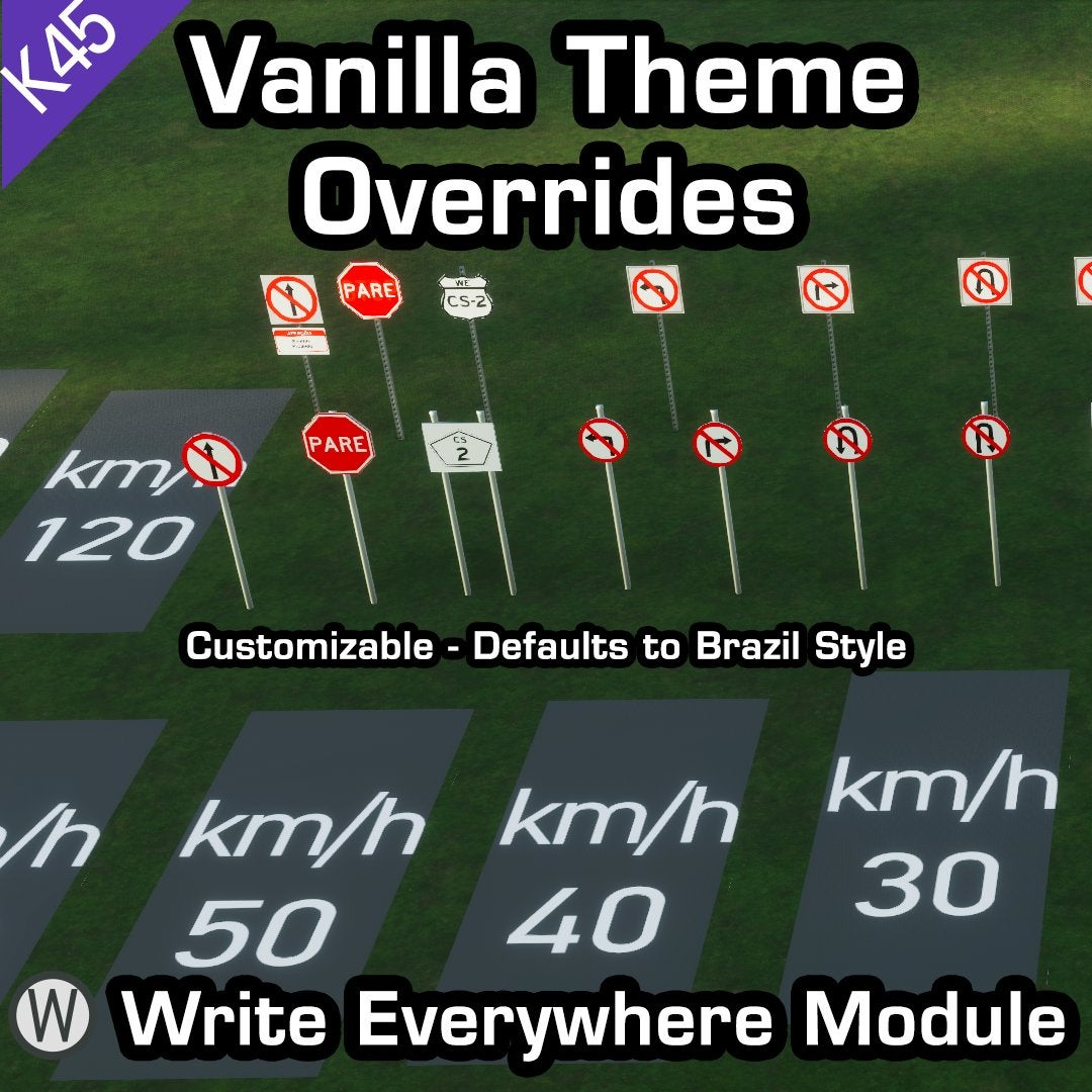 Vanilla Theme Override - Brazil/Customizable [WE Module] - Paradox Mods