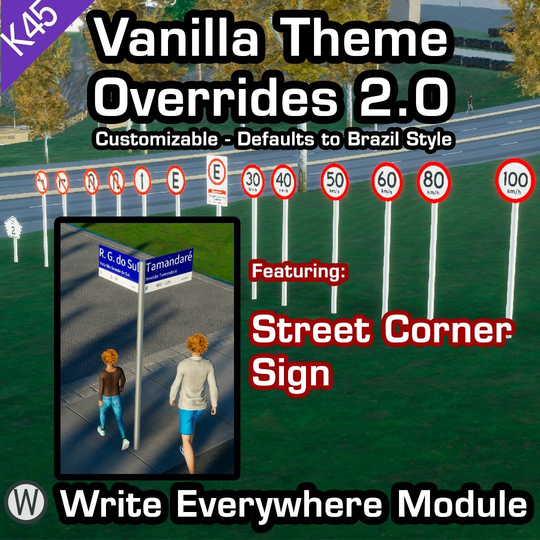 Vanilla Theme Override - Brazil/Customizable [WE Module] - Paradox Mods