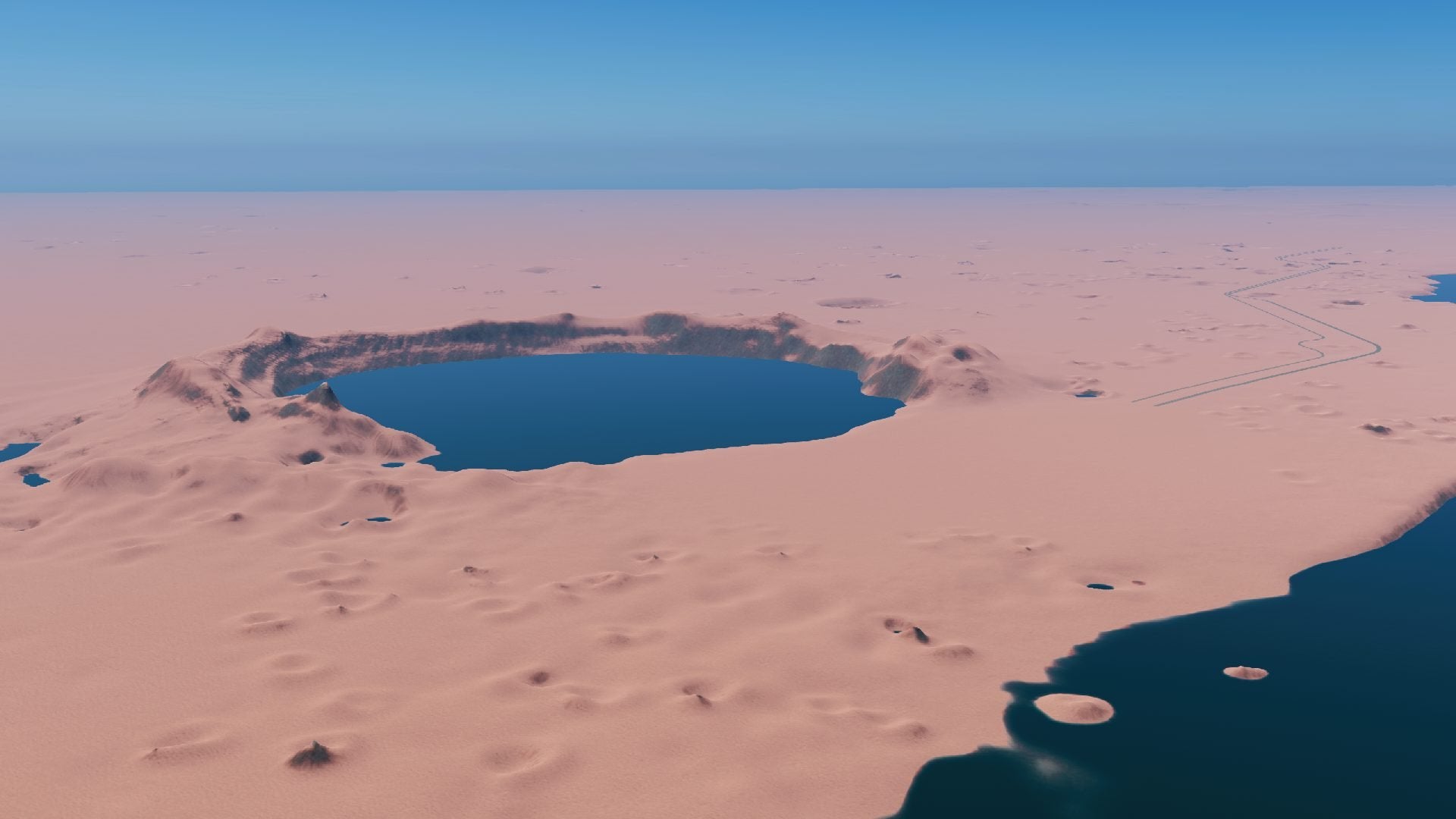 Arcadia Planitia - Mars (With Water) - Paradox Mods