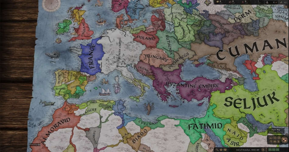 Always Flat Map - Paradox Mods