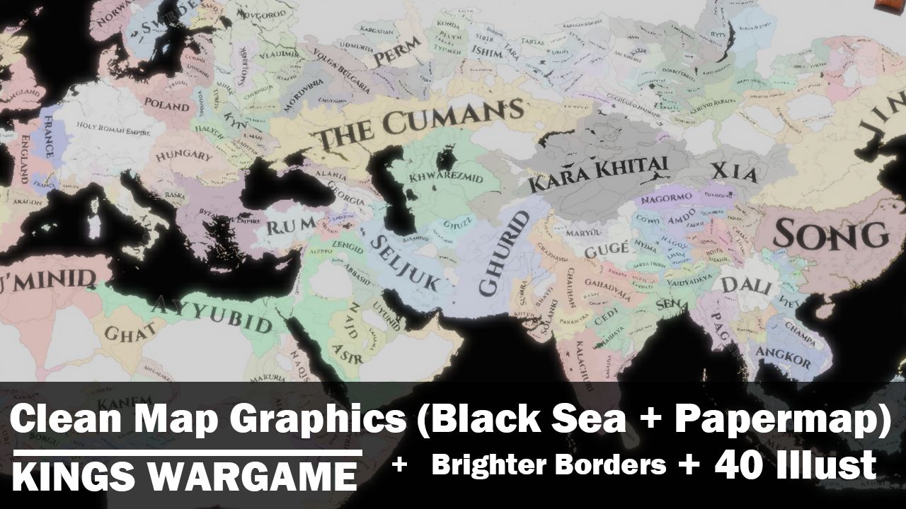 King's Wargame (Clean Map Graphics) - Paradox Mods
