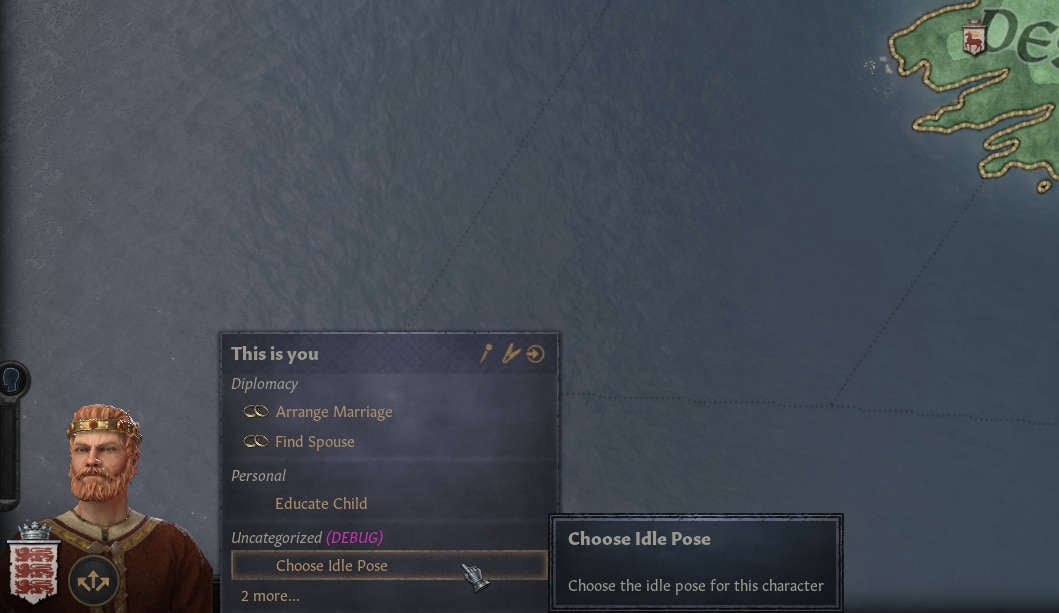 Choose your Idle Pose - Paradox Mods