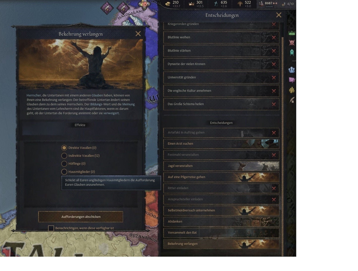 Mass Demand Conversion 1-12 - Paradox Mods