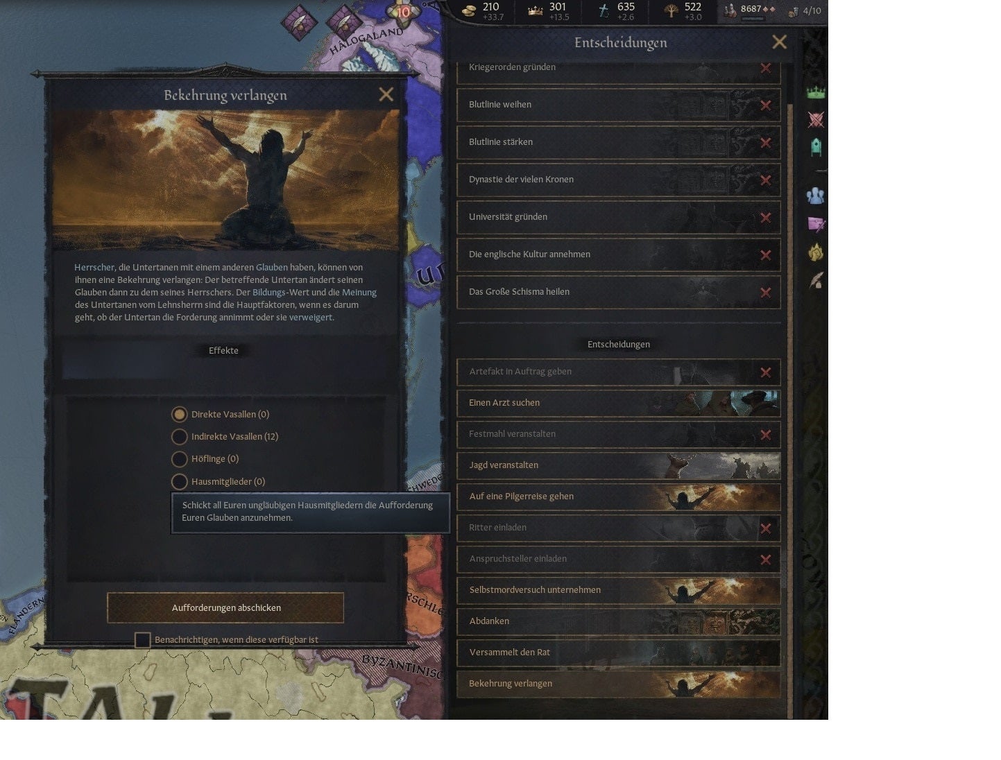 Mass Demand Conversion 1-12 - Paradox Mods