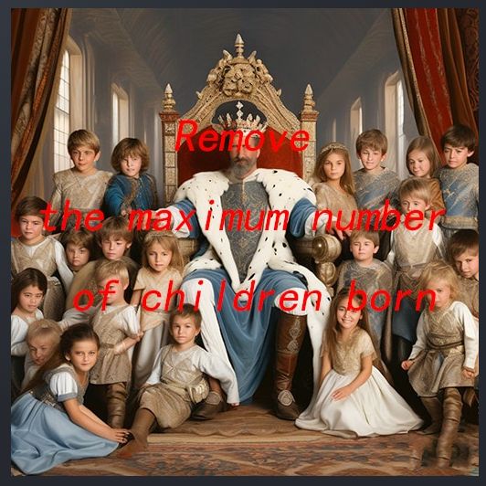 Remove the maximum number of children born - Paradox Mods
