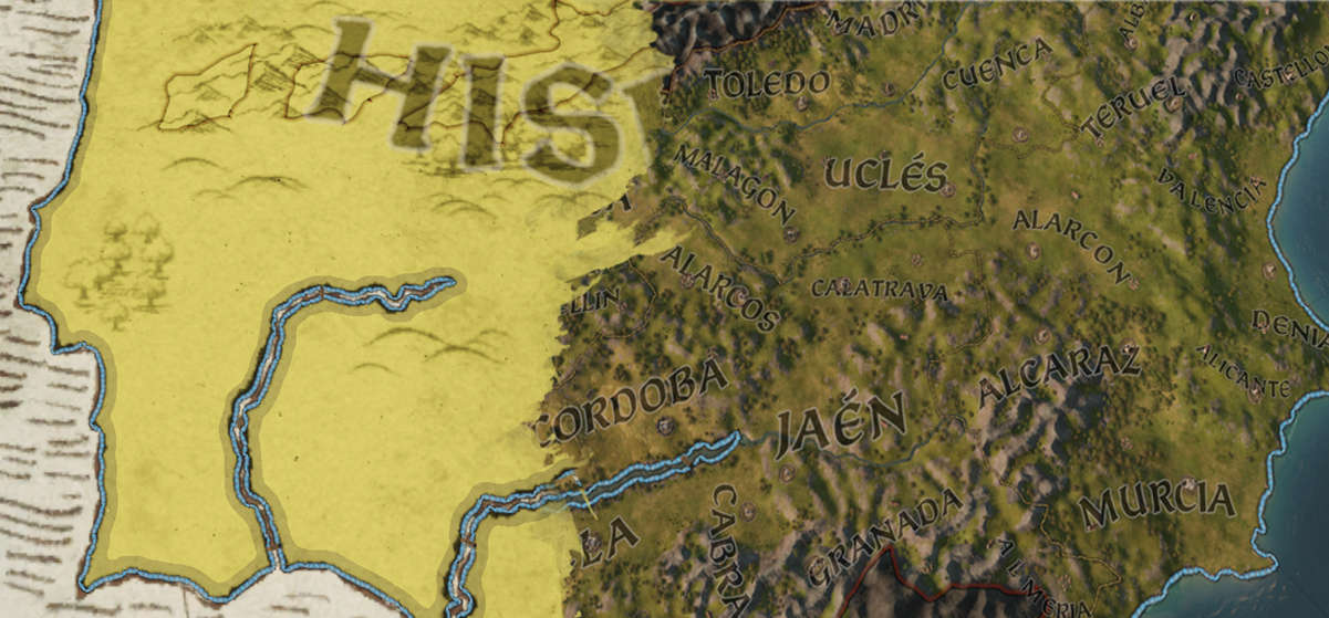 More Paper Map with Terrain - Paradox Mods