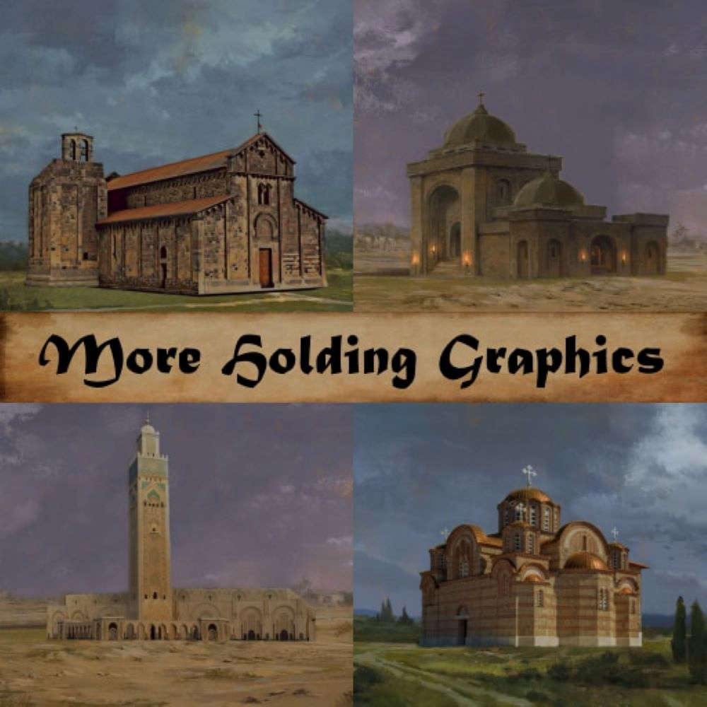 "More Holding Graphics" - Paradox Mods
