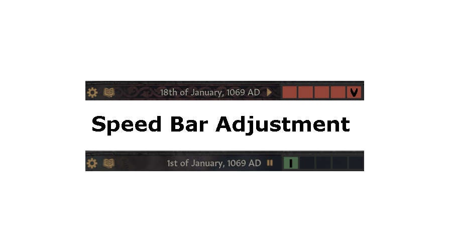Speed Bar Adjustment - Paradox Mods
