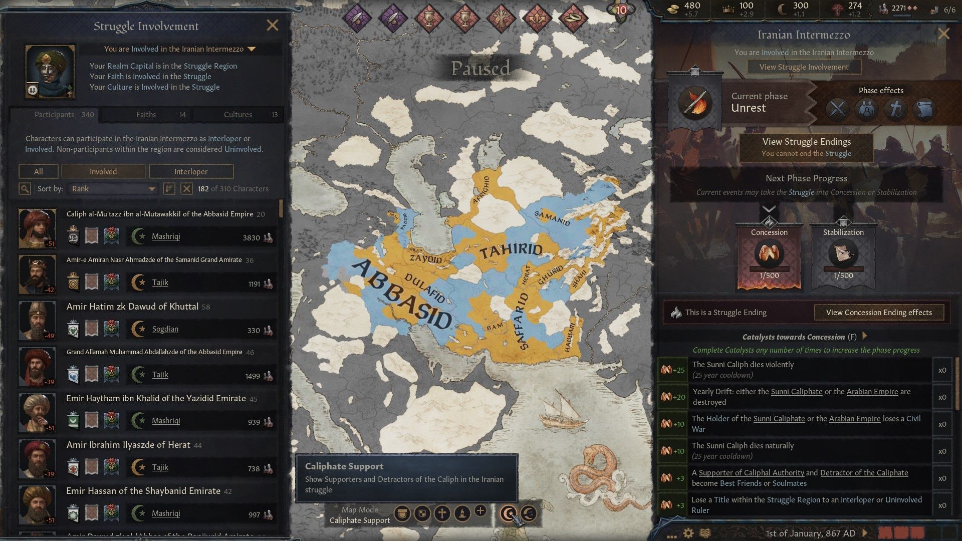 Better Struggle UI - Paradox Mods