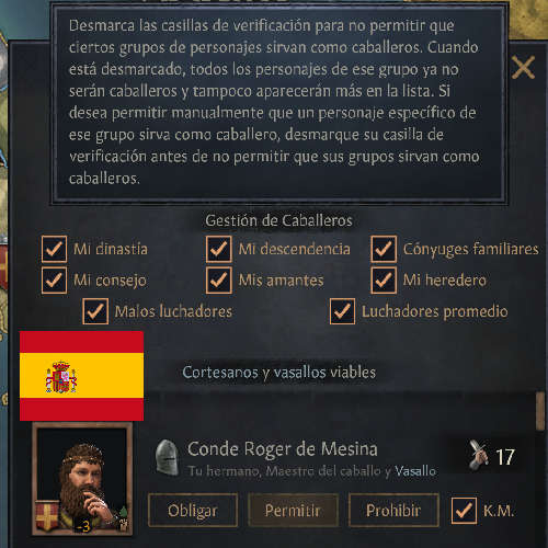 Knight Manager en Español - Paradox Mods