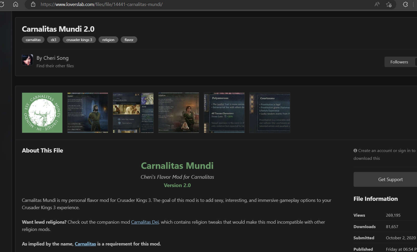 carnalitas-mundi - Paradox Mods