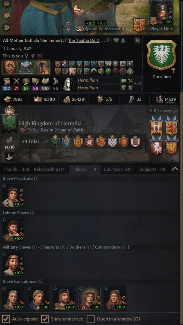 Character UI Overhaul Carnalitas Compatch 1324354657 - Paradox Mods