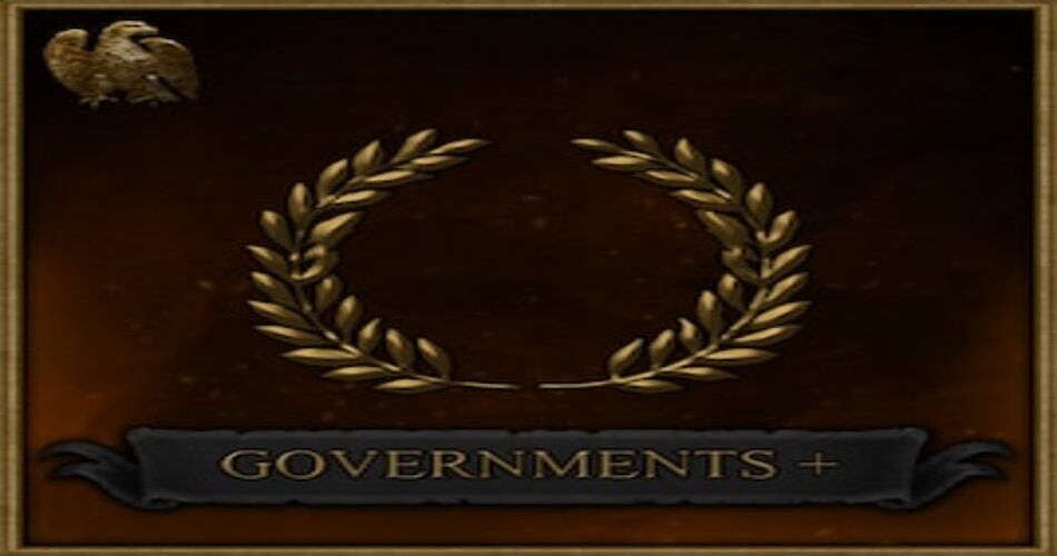 Governments + UPDATED + 1.7.2 - Paradox Mods