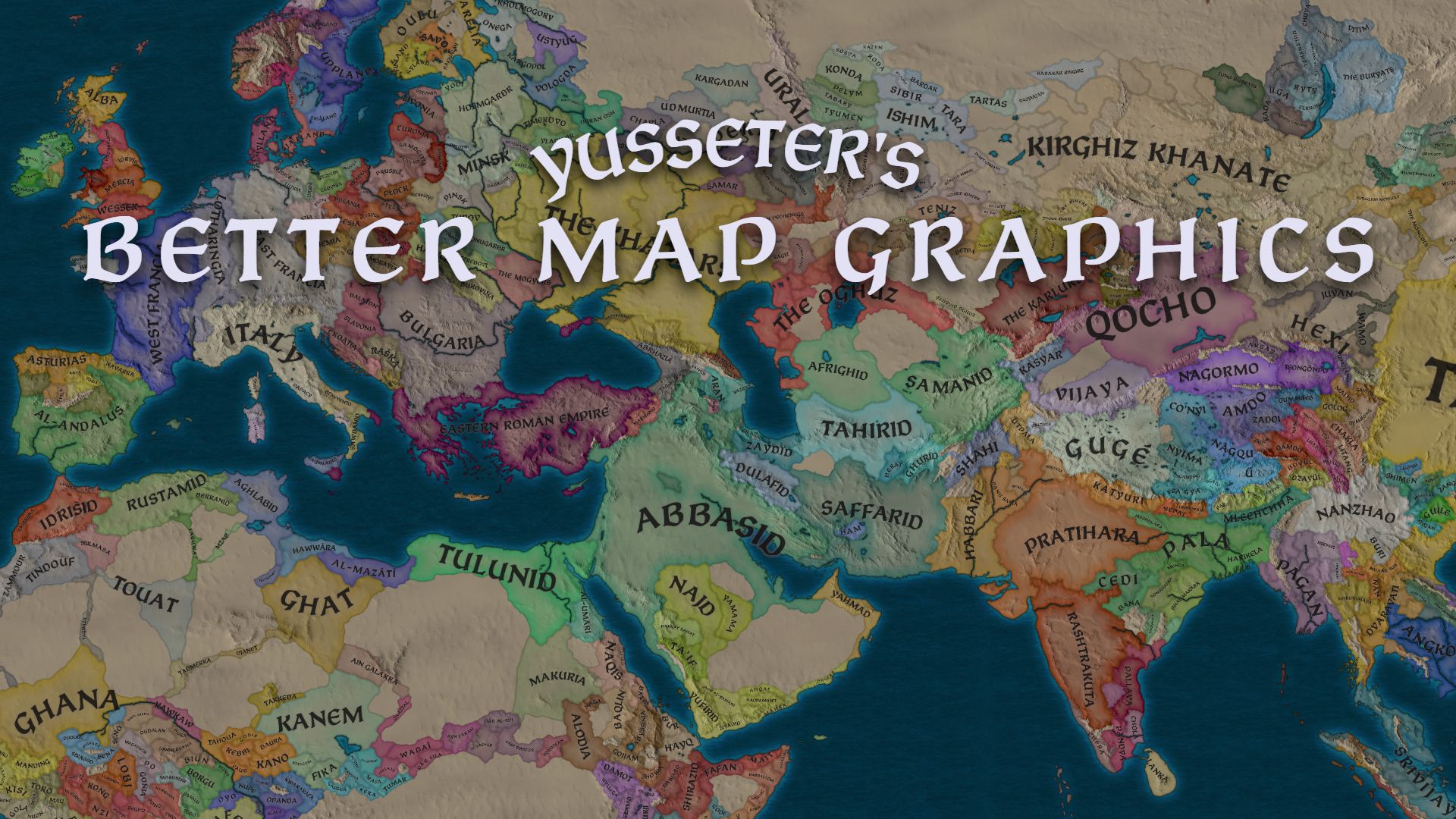 Yusseter's Better Map Graphics - Paradox Mods