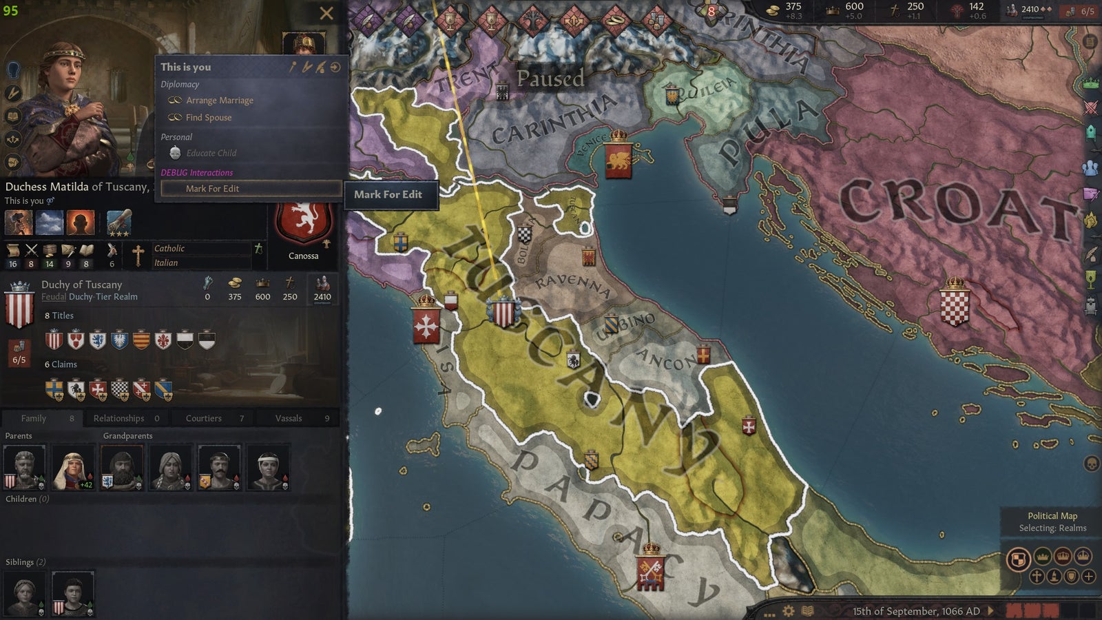 Advanced Cheat Menu - Paradox Mods