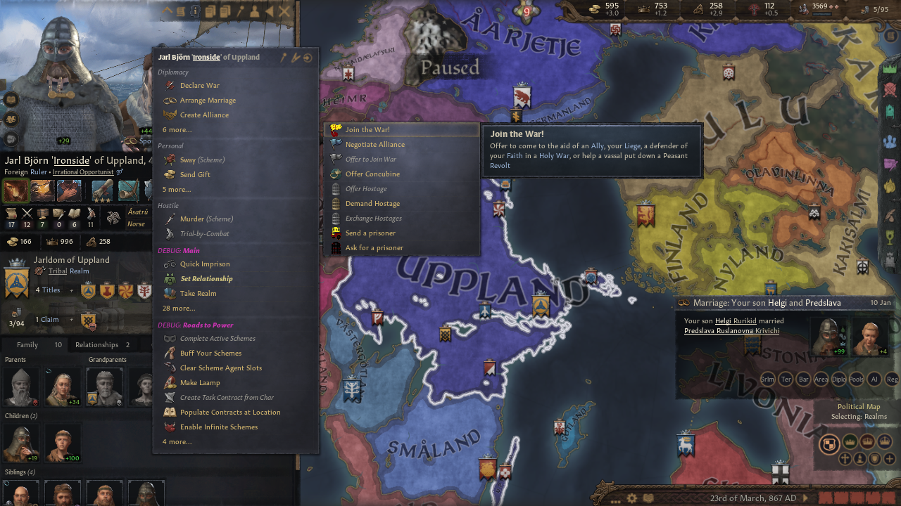 I Call For War And Accept The Challenge Of War - Paradox Mods