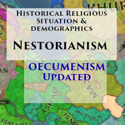 Accurate Religious Landscape : Nestorianism - Paradox Mods
