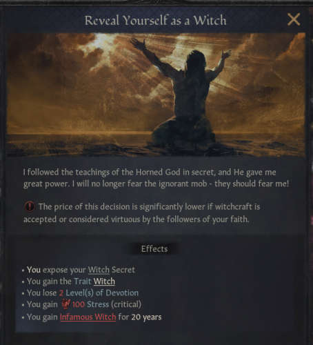 Witchcraft Expanded - Paradox Mods