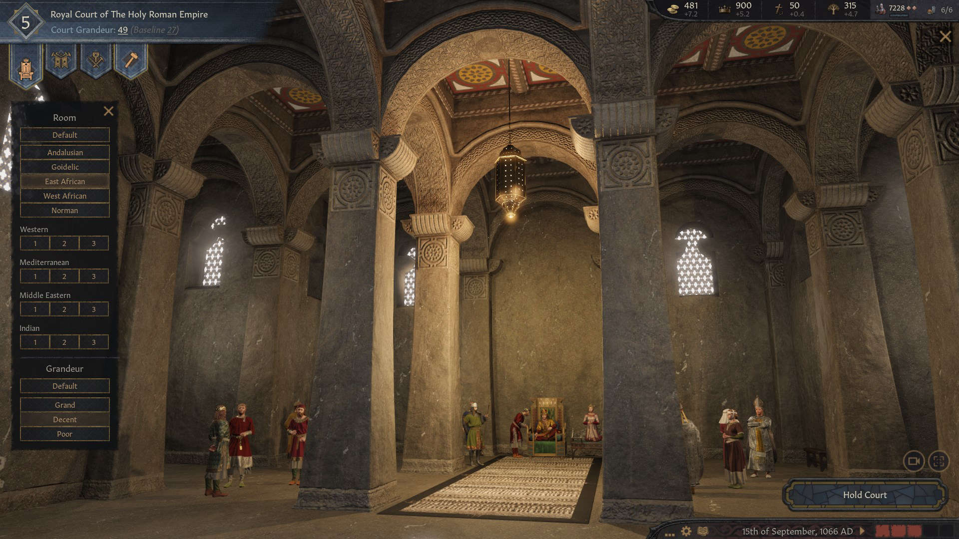 Choose Throne Room + CFP - Paradox Mods